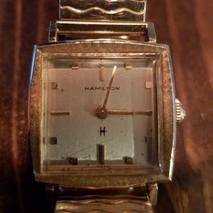 Hamilton | Accessories | Vintage Hamilton Wrist Watch K Rolled Gold ...